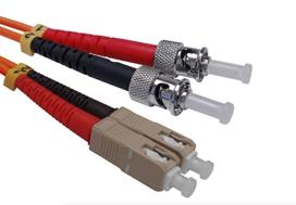 Multimode duplex SC/ST fiber patch cables_Standard Patch Cable_UNIFIBER ...